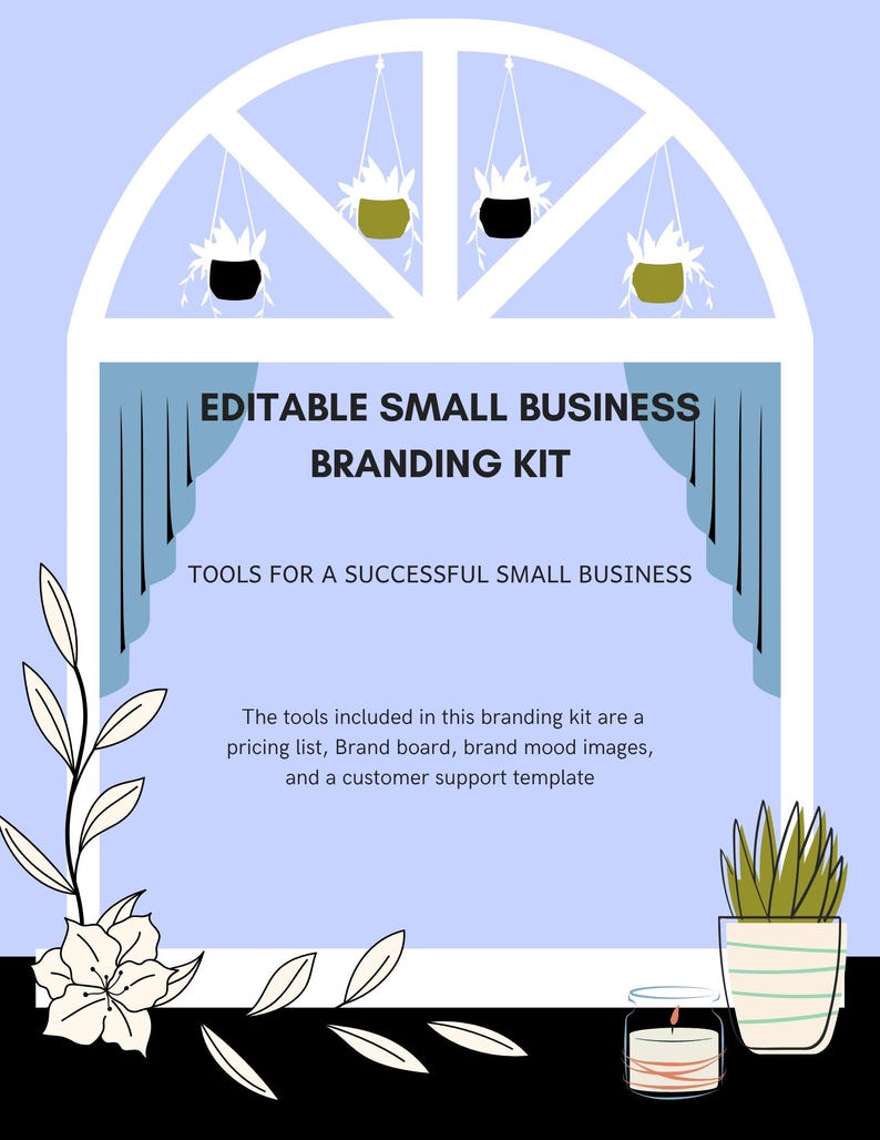Editable Business Branding Kit - Etsy