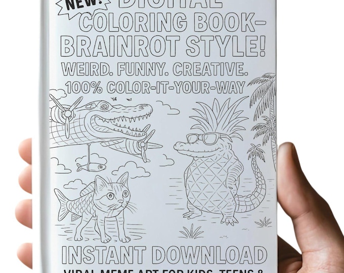 Brainrot da colorare da stampare /printable /para imprimir, 31 ...