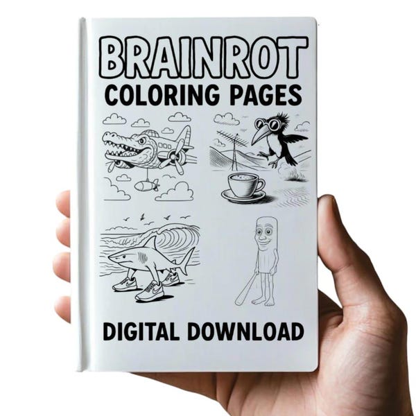 Coloriage italian brainrot - Etsy Italia