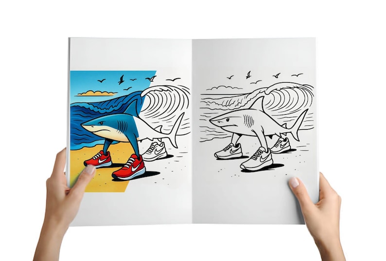 Tik Tok Viral Brainrot Animals Coloring Book, Printable PDF. - Etsy ...