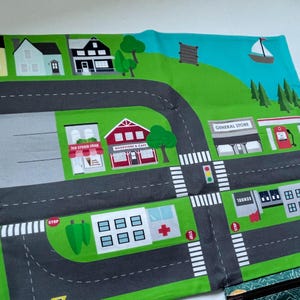 Lake City Play Mat - Fold up Travel Mat - Travel Toy -travel Game ...