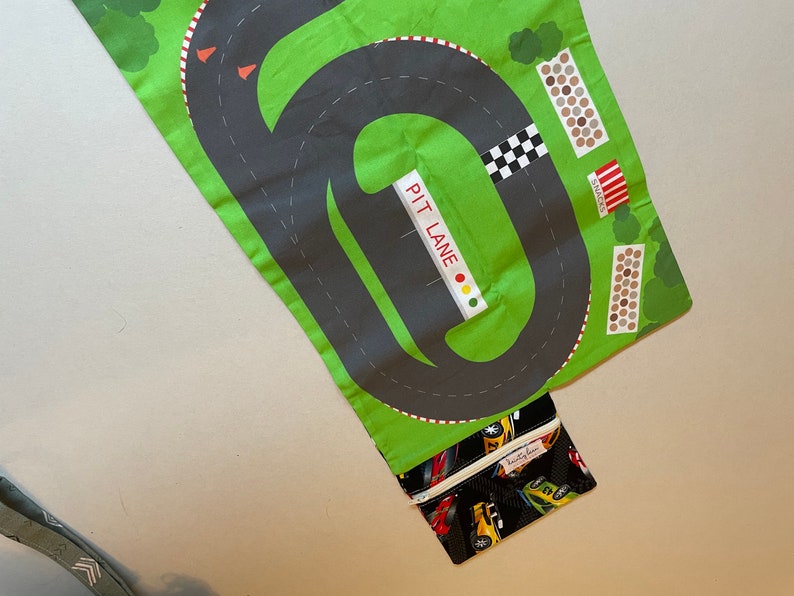 Race Track Travel Car Mat Fold up Car Mat Travel Toy - Etsy