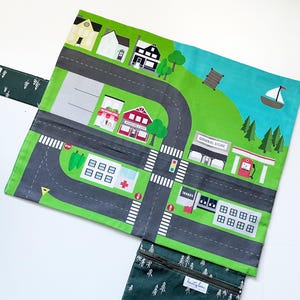 Lake City Play Mat - Fold up Travel Mat - Travel Toy -travel Game ...