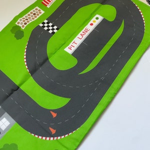 Foldable Race Track Travel Car Mat With Zipper Pouch - Etsy