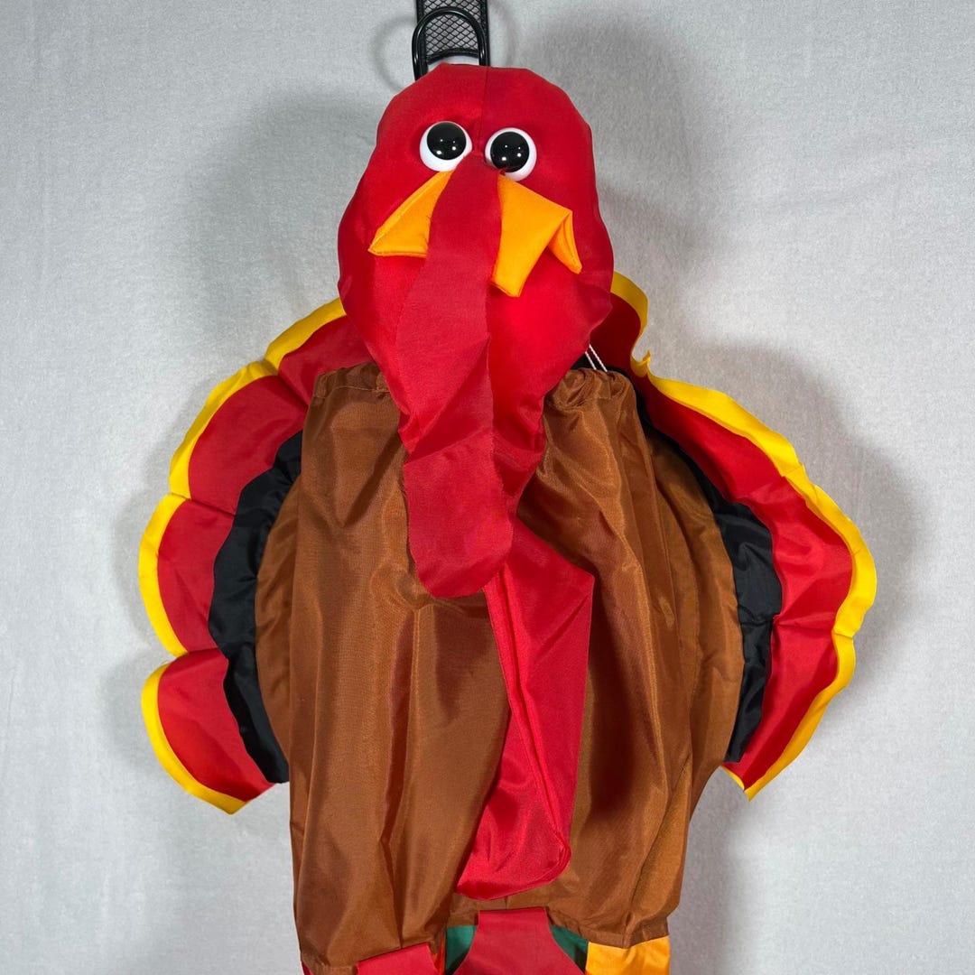 Windsport by Ganz Turkey Windsock Flag Decor Thanksgiving Fall Holiday ...