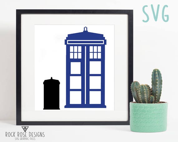Dr. Who Tardis SVG CUT FILE | Etsy