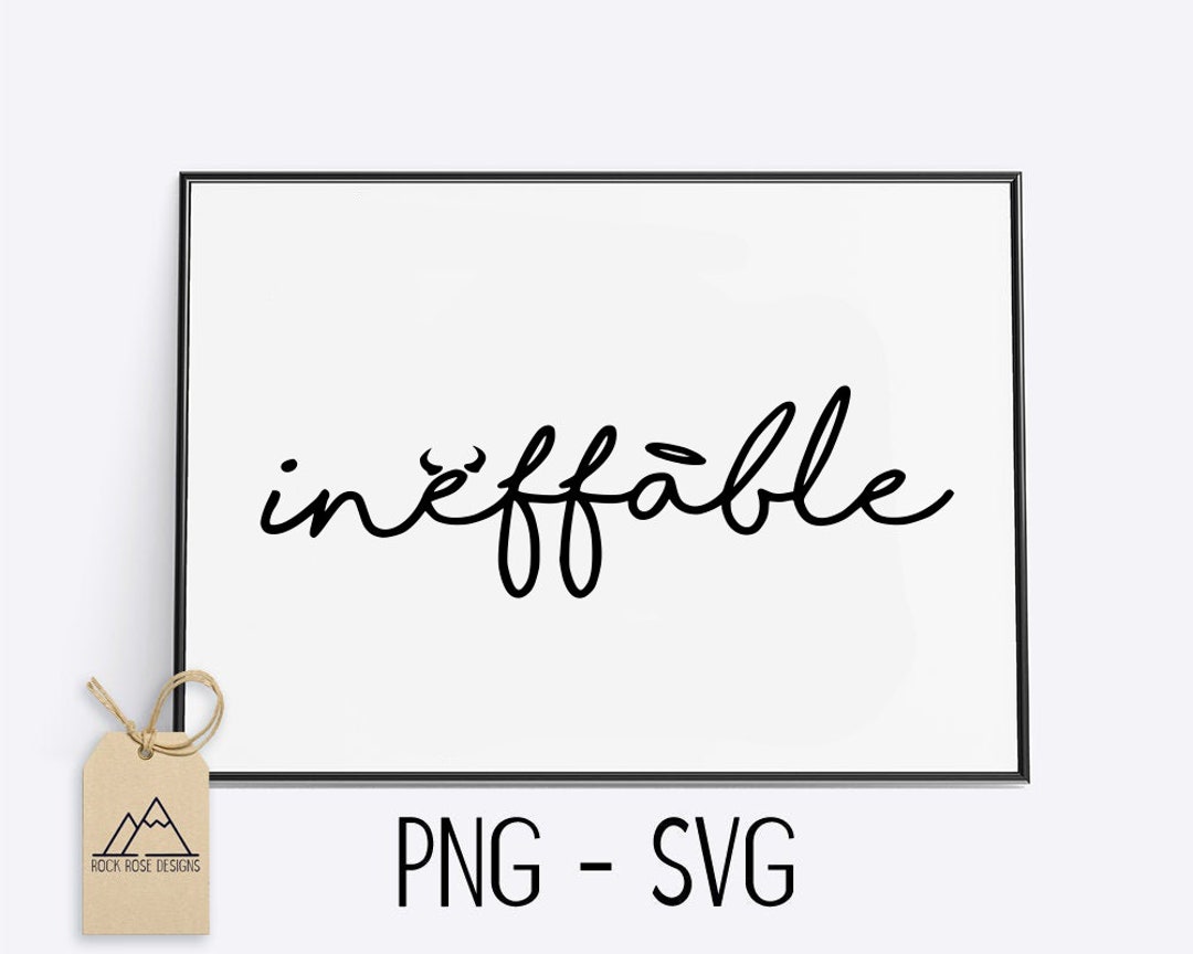 Good Omens Ineffable - PNG/SVG - Etsy