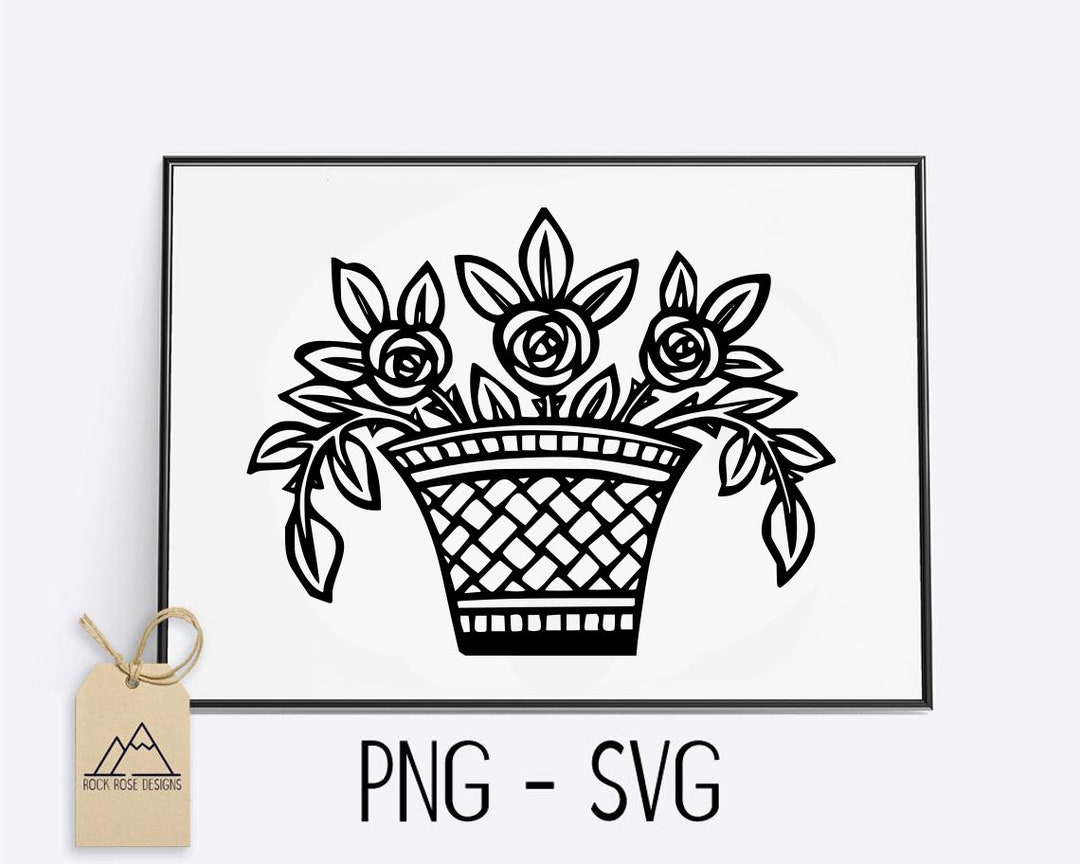 Rose Bush - SVG CUT FILE - Etsy