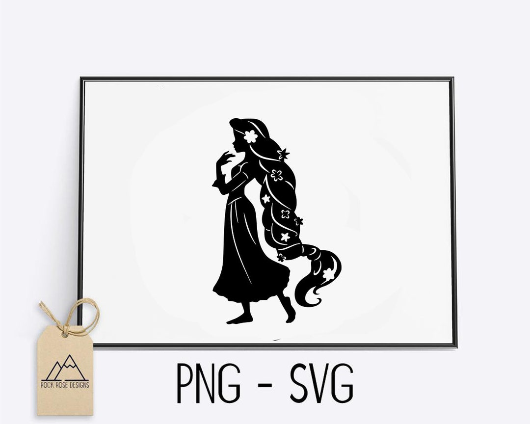Rapunzel - SVG CUT FILE - Etsy