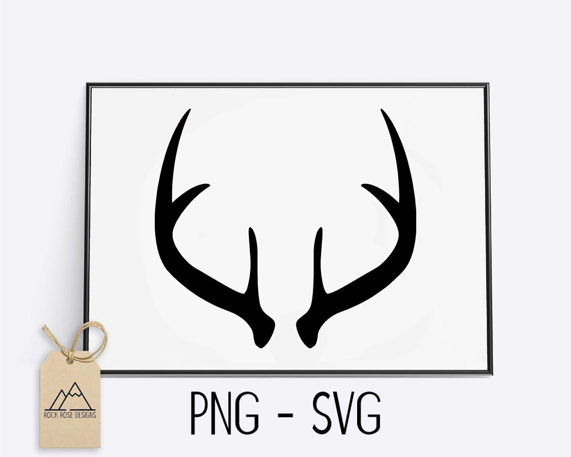 Antlers SVG CUT FILE | Etsy