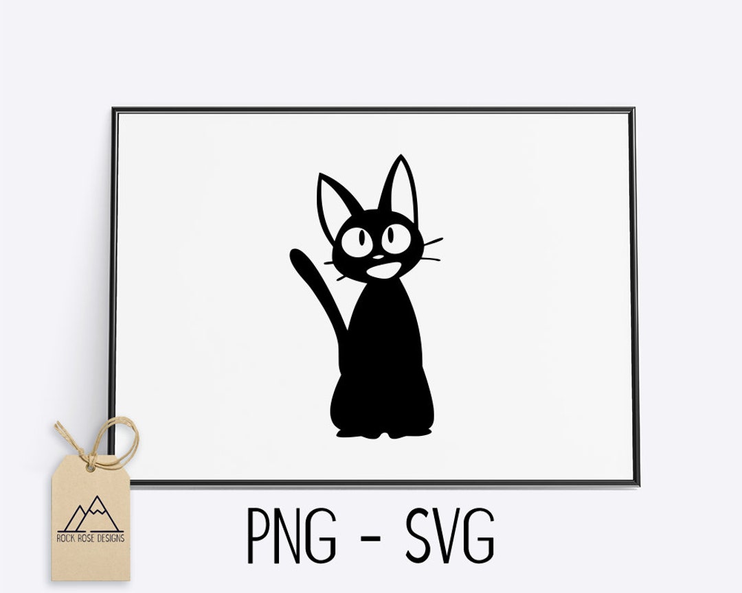 Kiki's Delivery Service Jiji - SVG CUT FILE - Etsy