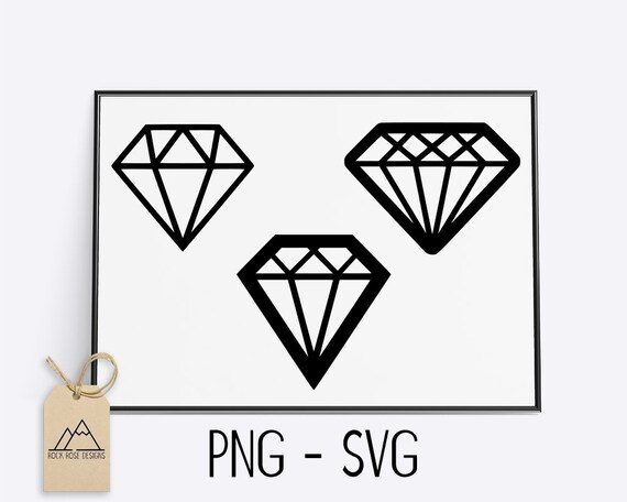 Diamond Trio SVG CUT FILE | Etsy