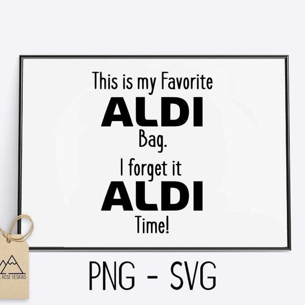 Aldi Svg - Etsy
