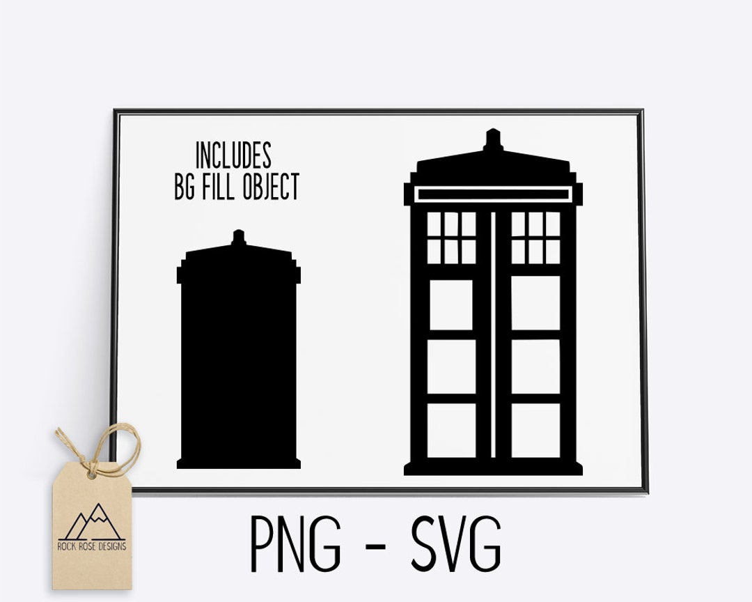Dr. Who Tardis - SVG CUT FILE - Etsy