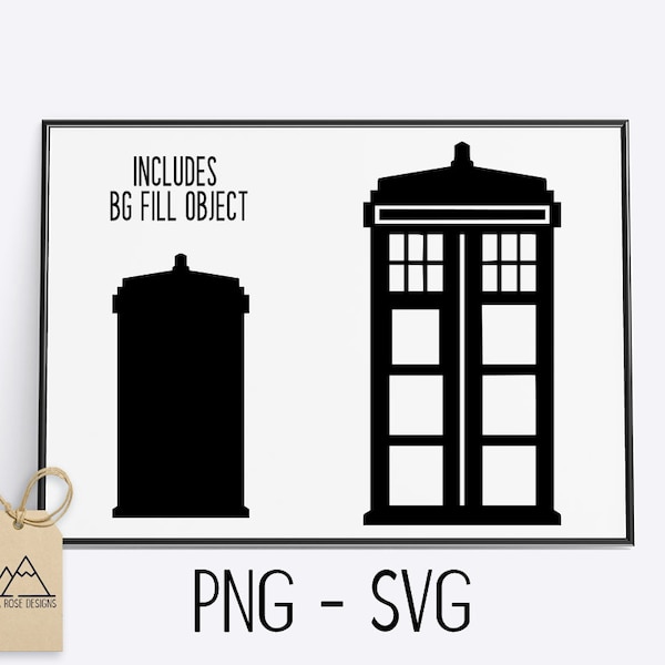 Tardis Svg - Etsy