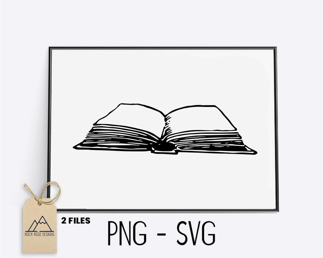 Good Book - SVG CUT FILE - Etsy