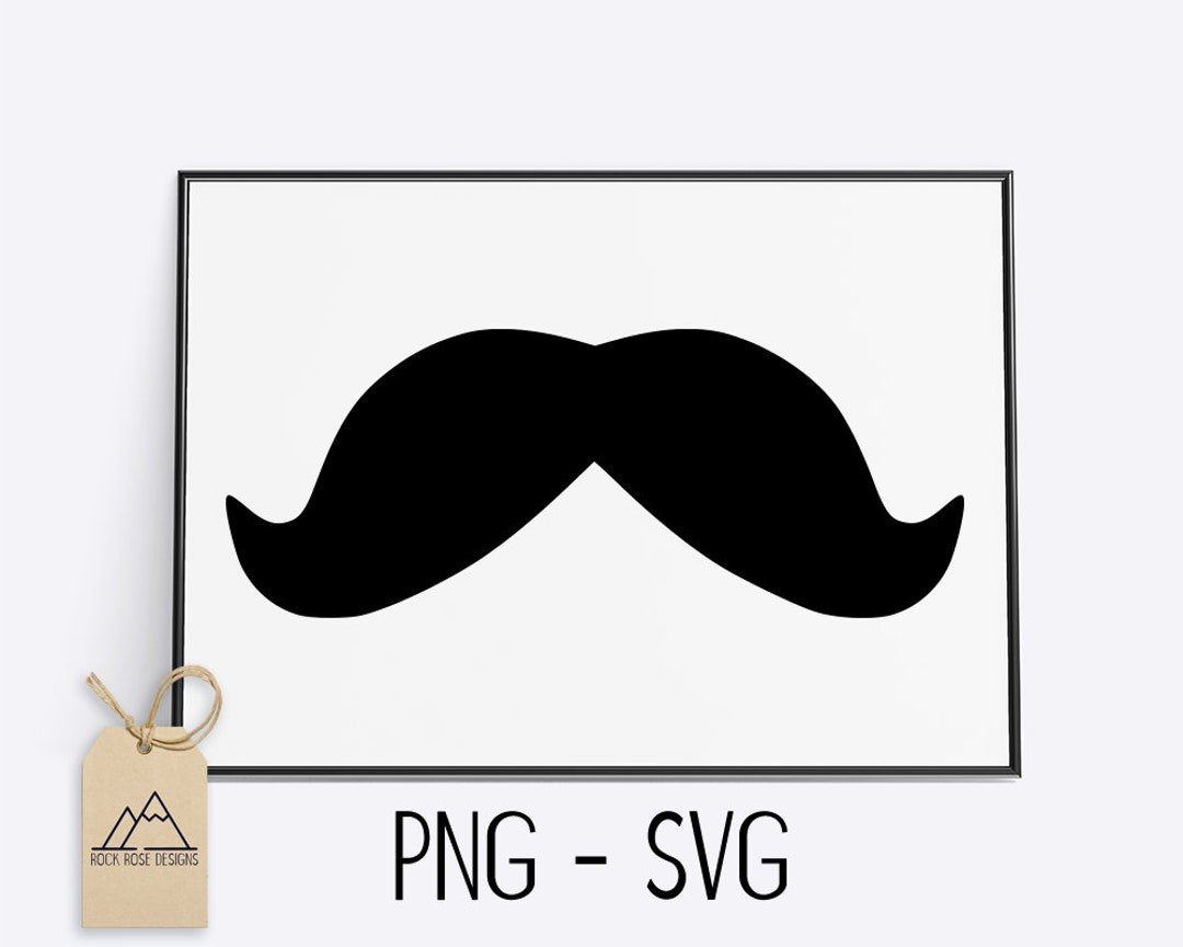 Mustache - SVG CUT FILE - Etsy