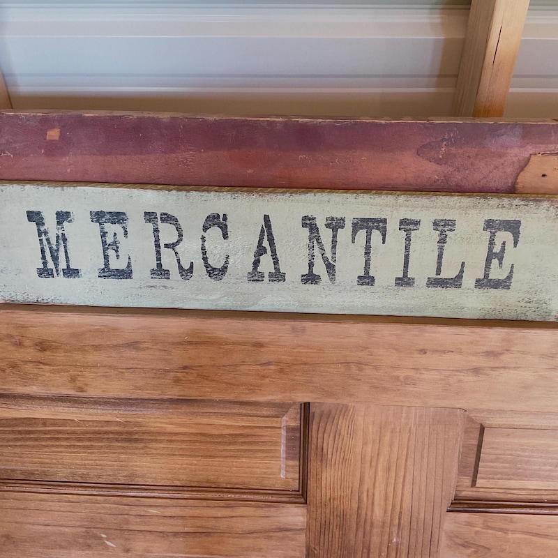 Mercantile Sign - Etsy
