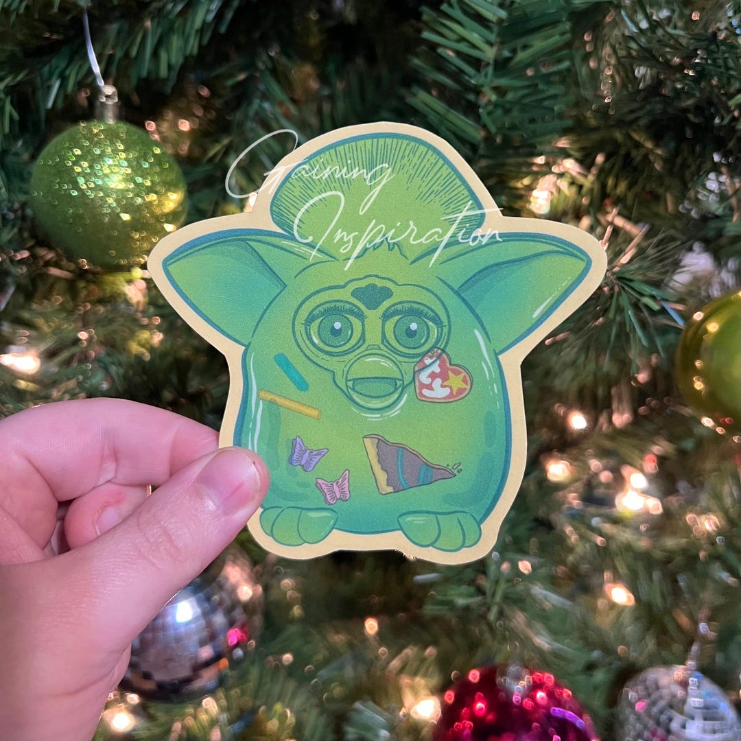 Gelatinous Furby Dungeons and Dragons Inspired Sticker - Etsy