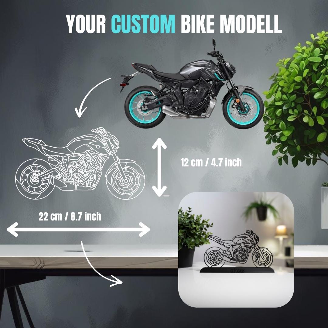 Custom Motorcycle Figure 100% MADE IN GERMANY - Etsy