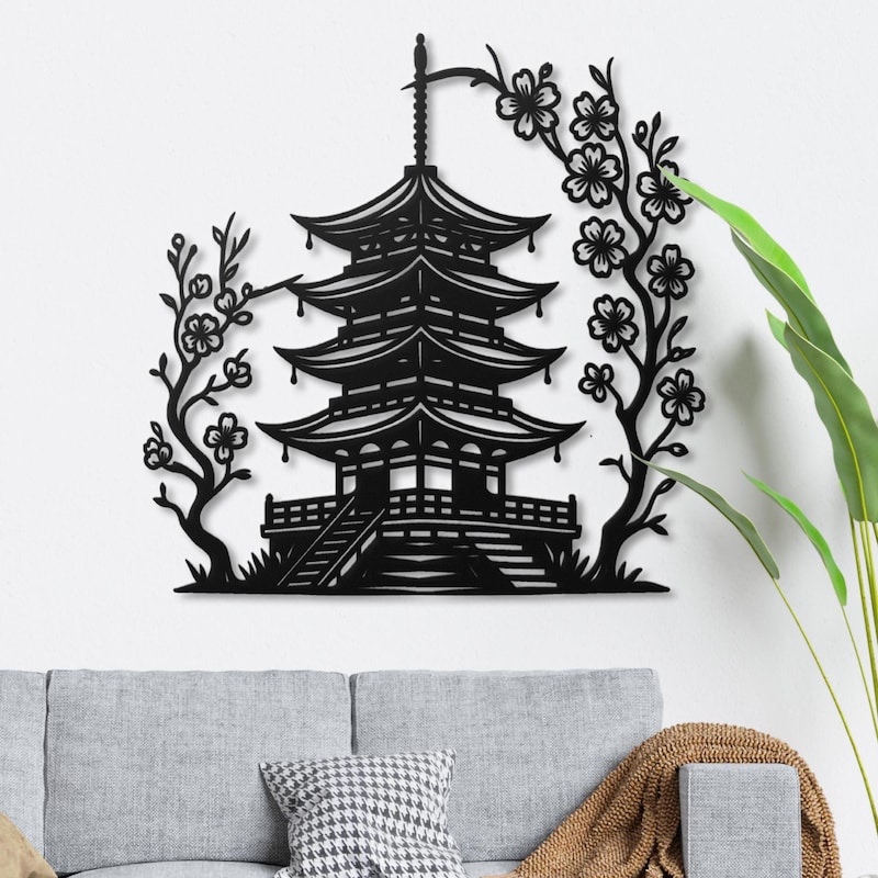 Asian Metal Art - Etsy