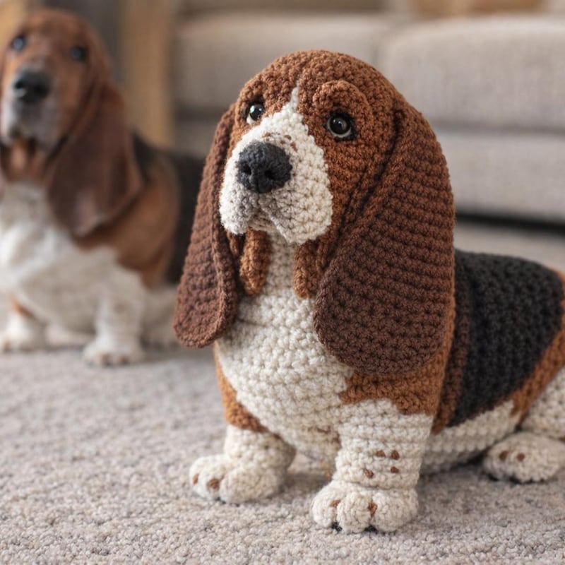 Basset Stuffed Animal - Etsy UK