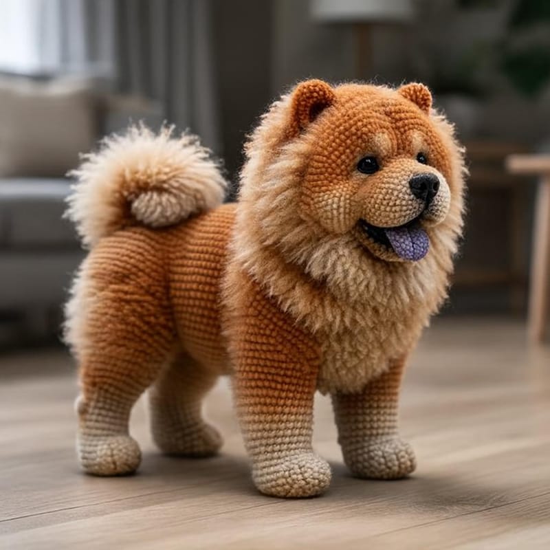 Fluffy White Plush Dog - Etsy