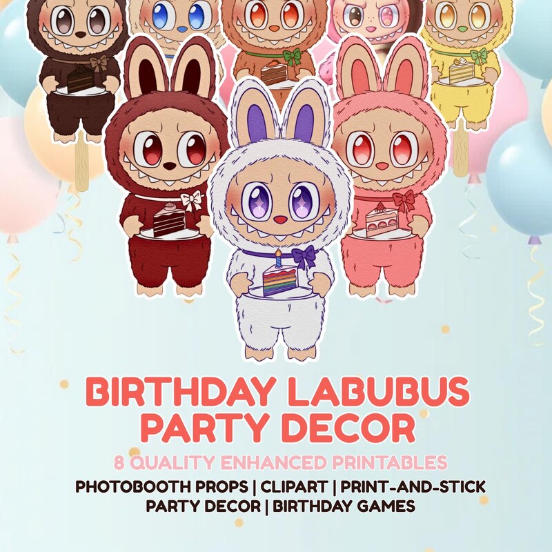 Labubu Cutout - Etsy