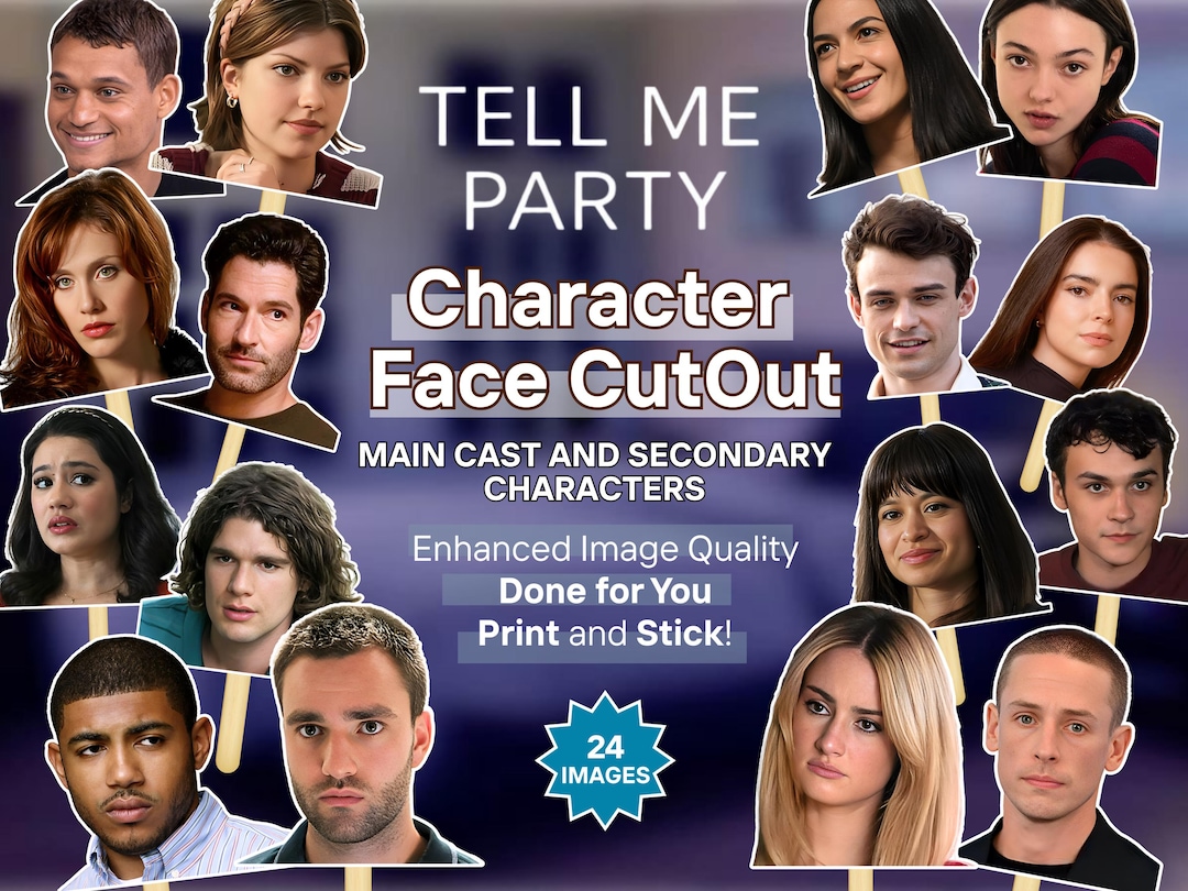 Tell Me Lies Characters Cutouts for Watch Party | Stephen Demarco Girls ...