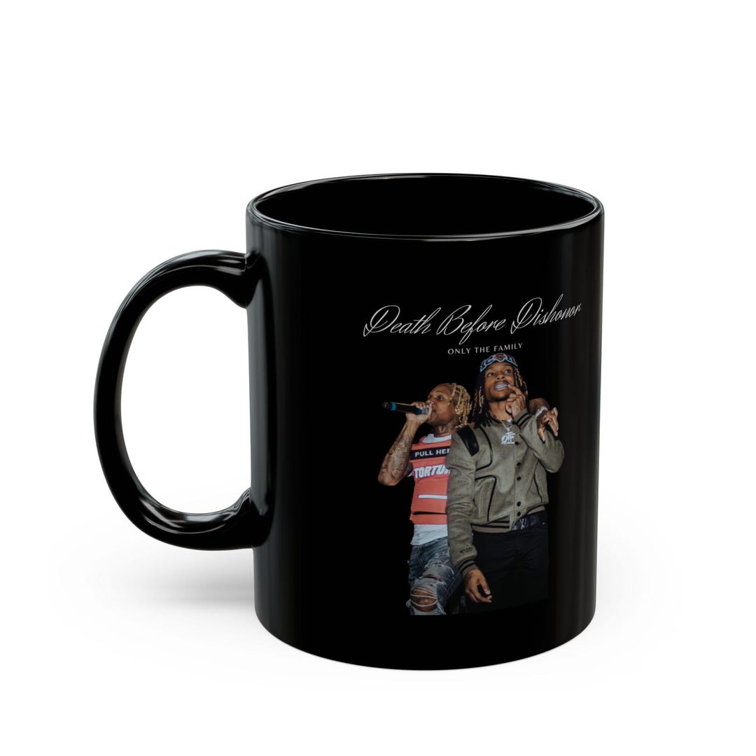 Lil Durk & King Von Rapper Portrait Mug | Black Ceramic Mug - Etsy