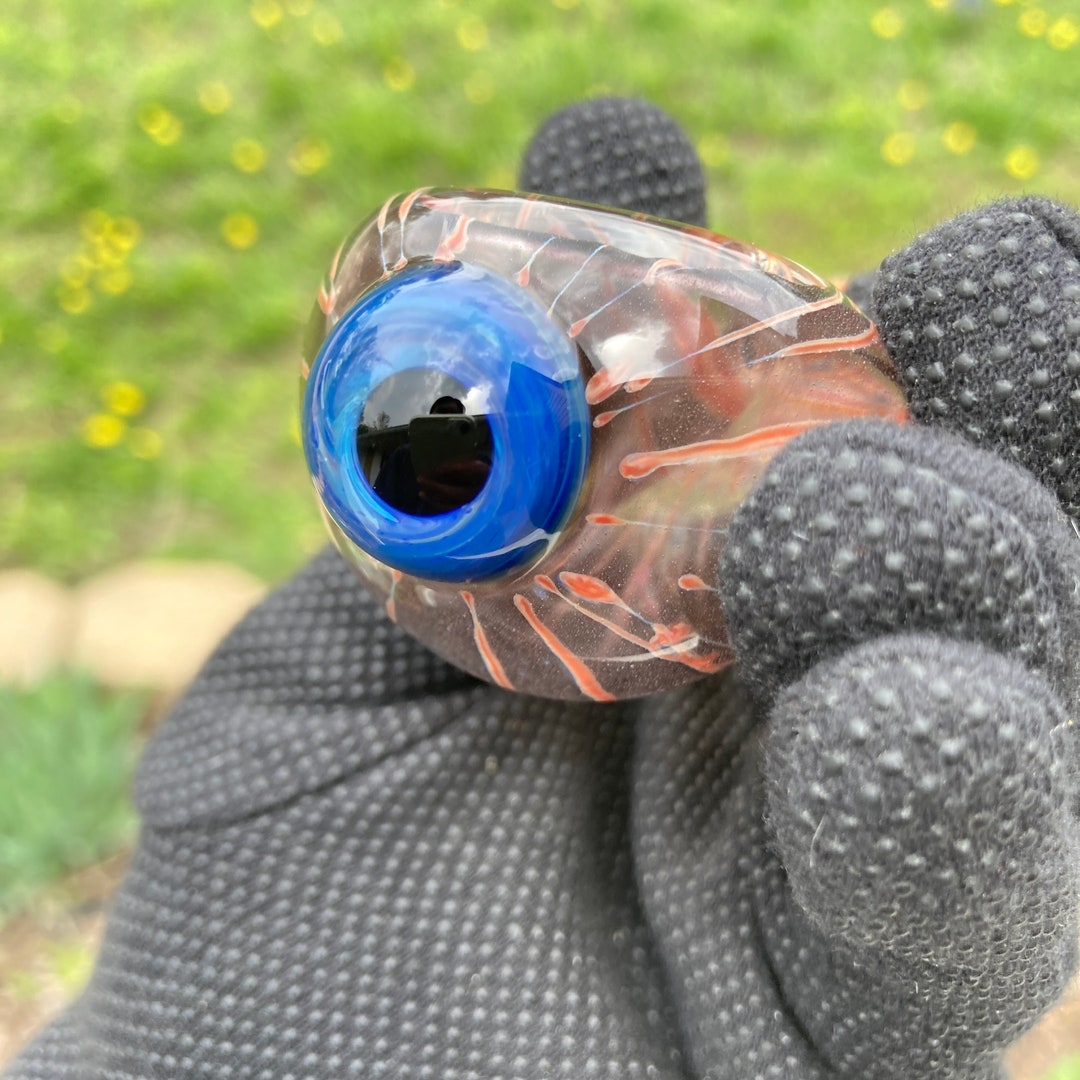 Eye Bowl Pipe Inside Out W/ Bloody Veins 3 Colors to Choose - Etsy