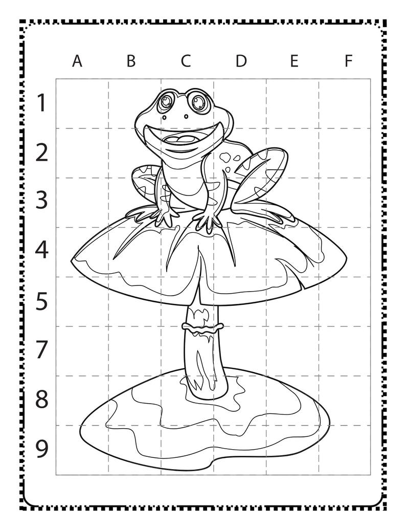 How to Draw a Frog for Kids PDF, Step by Step Frog Drawing Book, Easy ...