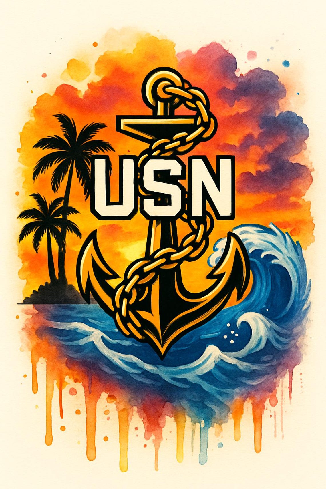 Chief Among Us Vinyl Sticker: Funny Navy Humor, Waterproof Military ...