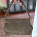 Gilded Glamour: Vintage Josef Bronze Beaded Evening Bag - Etsy