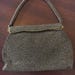 Gilded Glamour: Vintage Josef Bronze Beaded Evening Bag - Etsy