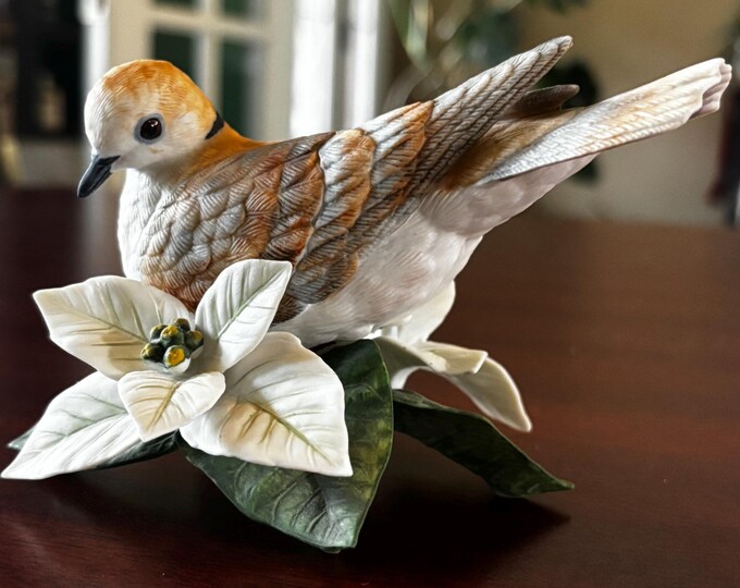Lenox Turtle Dove Figurine: 1987 Garden Birds Collection, Ivory ...