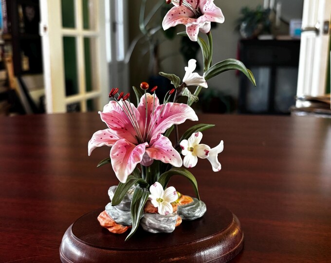 Lenox Rubrum Lily | Lilium Speciosum | Fine Bone China | Japan | 1986 ...