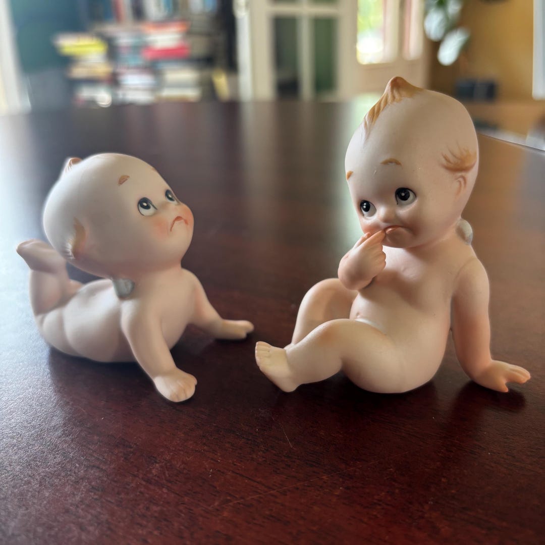 Napco Baby Figurine Pair – KW913 | Made in Japan | Crawling & Sitting ...