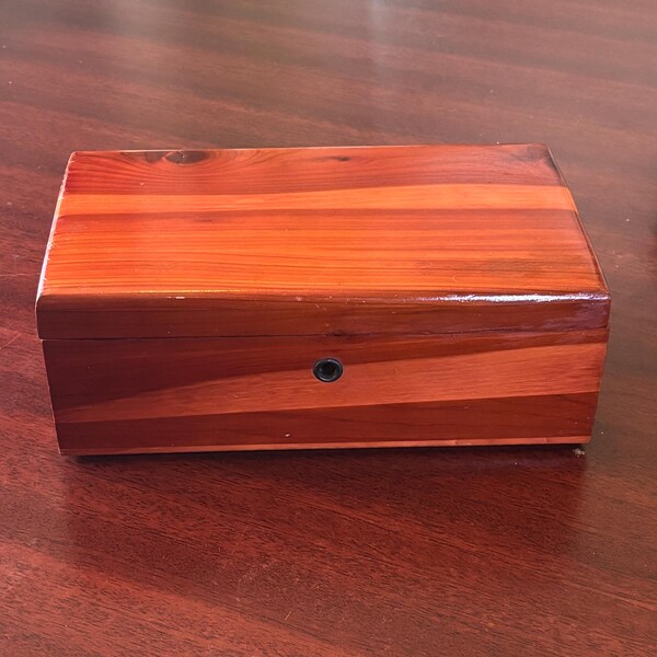 Lane Cedar Chest Jewelry Box - Etsy