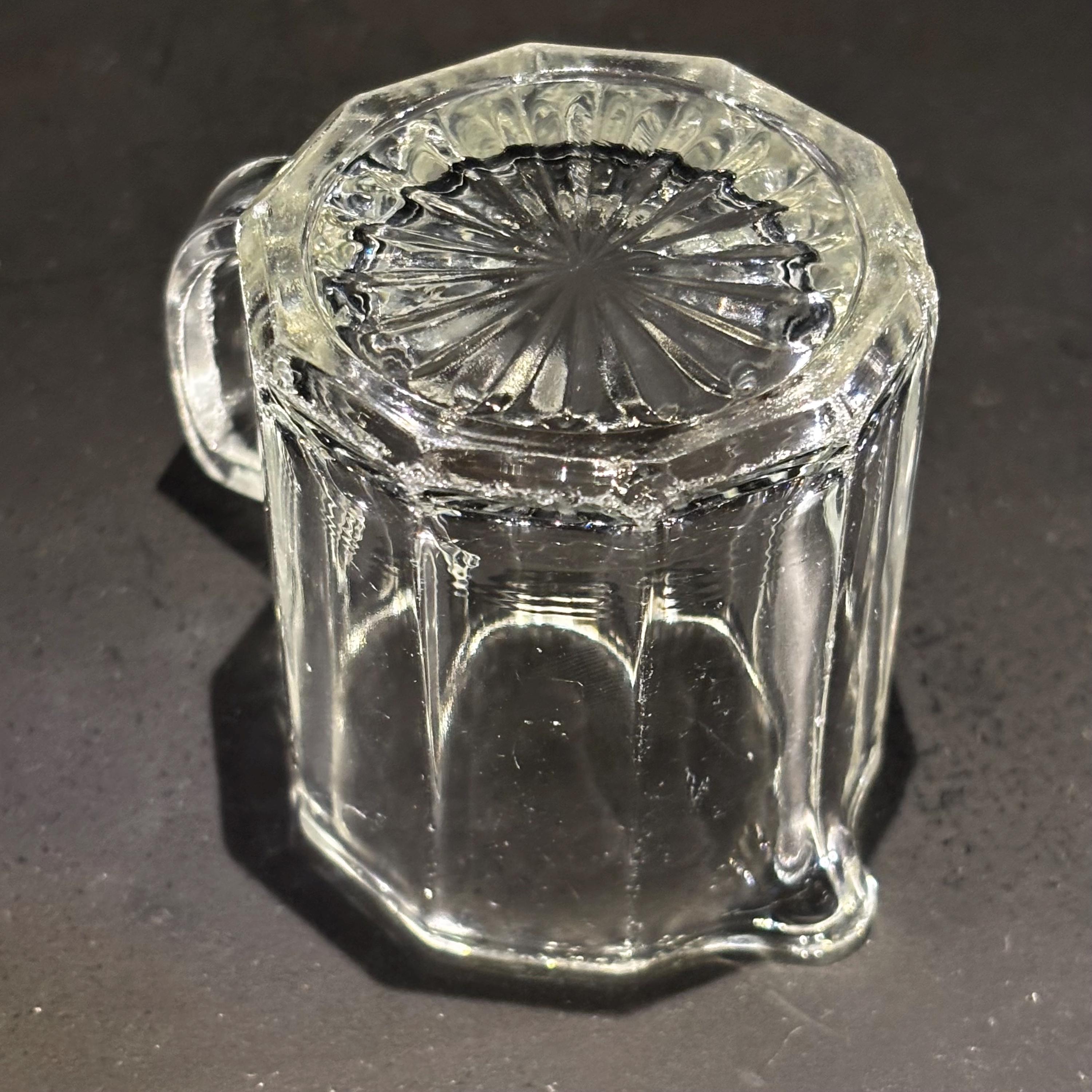 Indiana Glass Colonial Peerless Mini Cream & Sugar Set – Clear Pressed ...