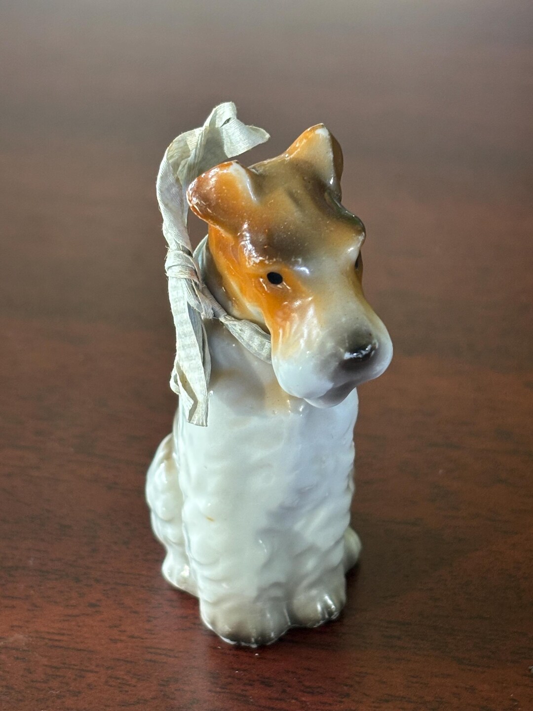 Vintage Schnauzer Dog Figurine - Made in Japan - Mid-century Ceramic ...