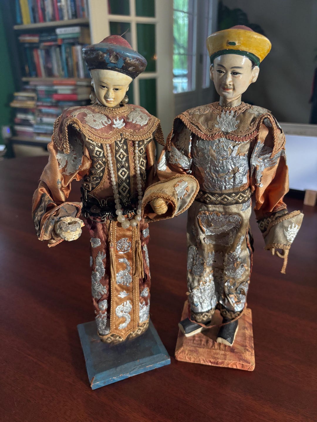 Vintage Emperor & Empress Dancing Opera Dolls – Traditional Chinese ...