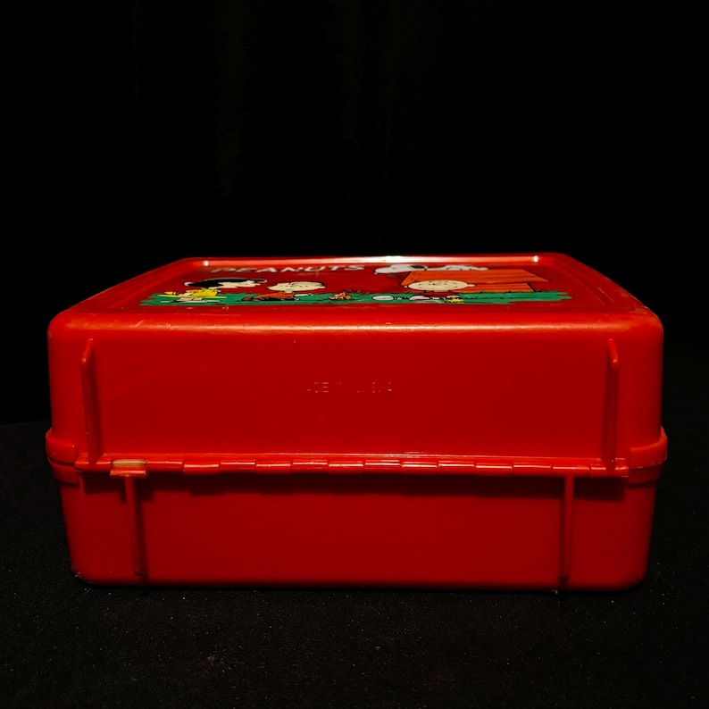 Vintage Peanuts Plastic Lunchbox – Made by Thermos USA – Snoopy ...