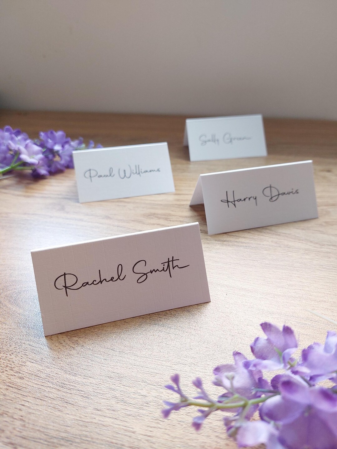 Place Card Names, Tent Fold Place Names, Custom Table Name Cards ...