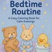 Bedtime Routine Coloring Book - Etsy