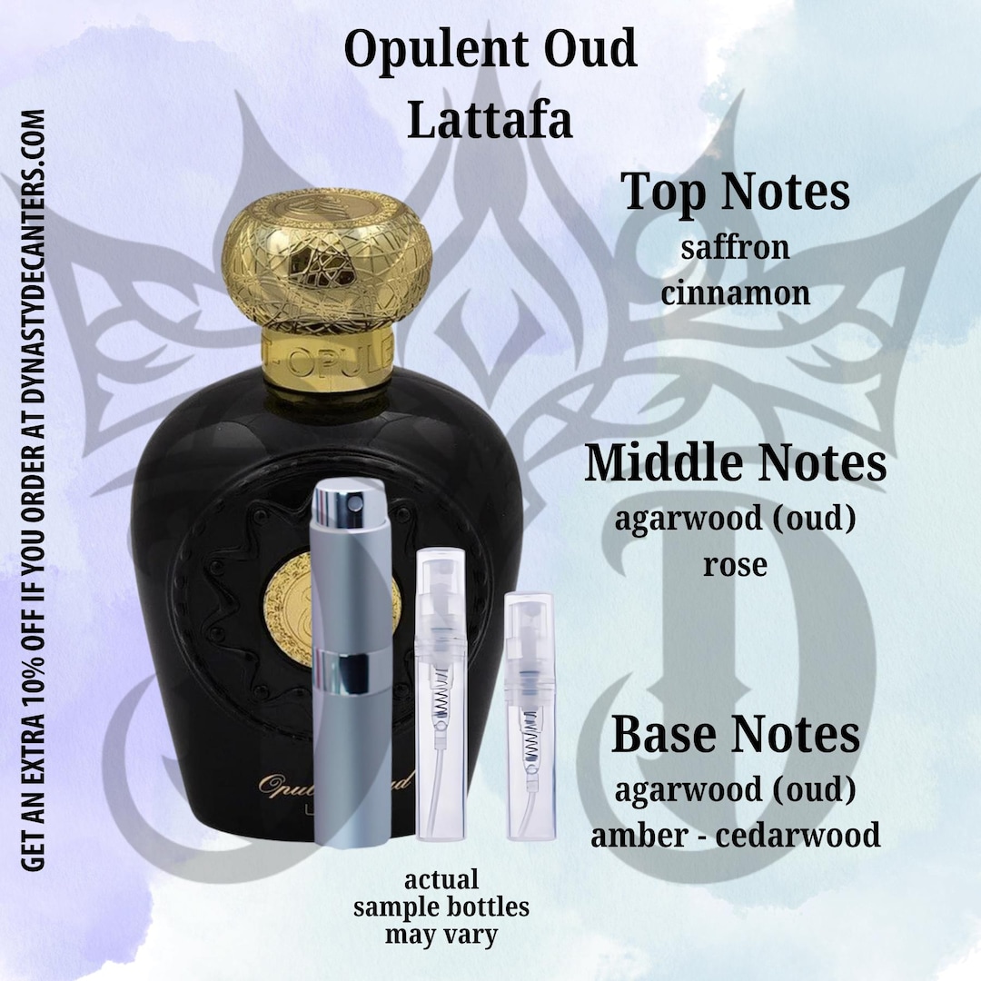 SAMPLE - Opulent Oud - Different Sizes - Perfume - See Picture for ...