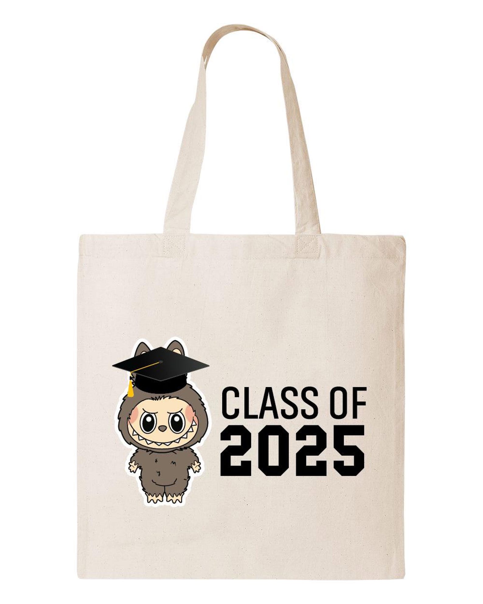 Labubu Graduation Tote Bags - Etsy