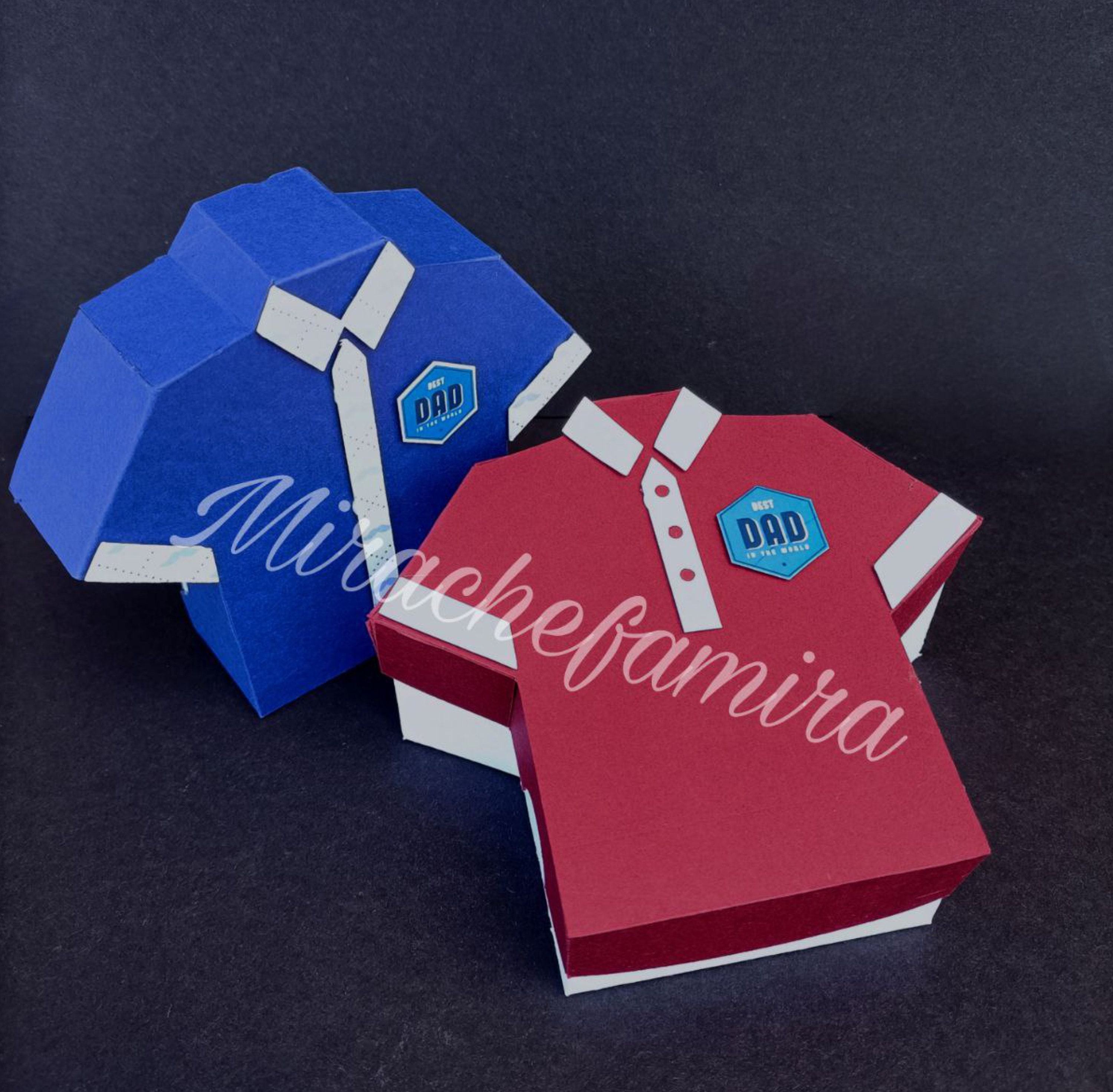 SHIRT BOX SVG dxf-pdf Digital File Father's Day - Etsy