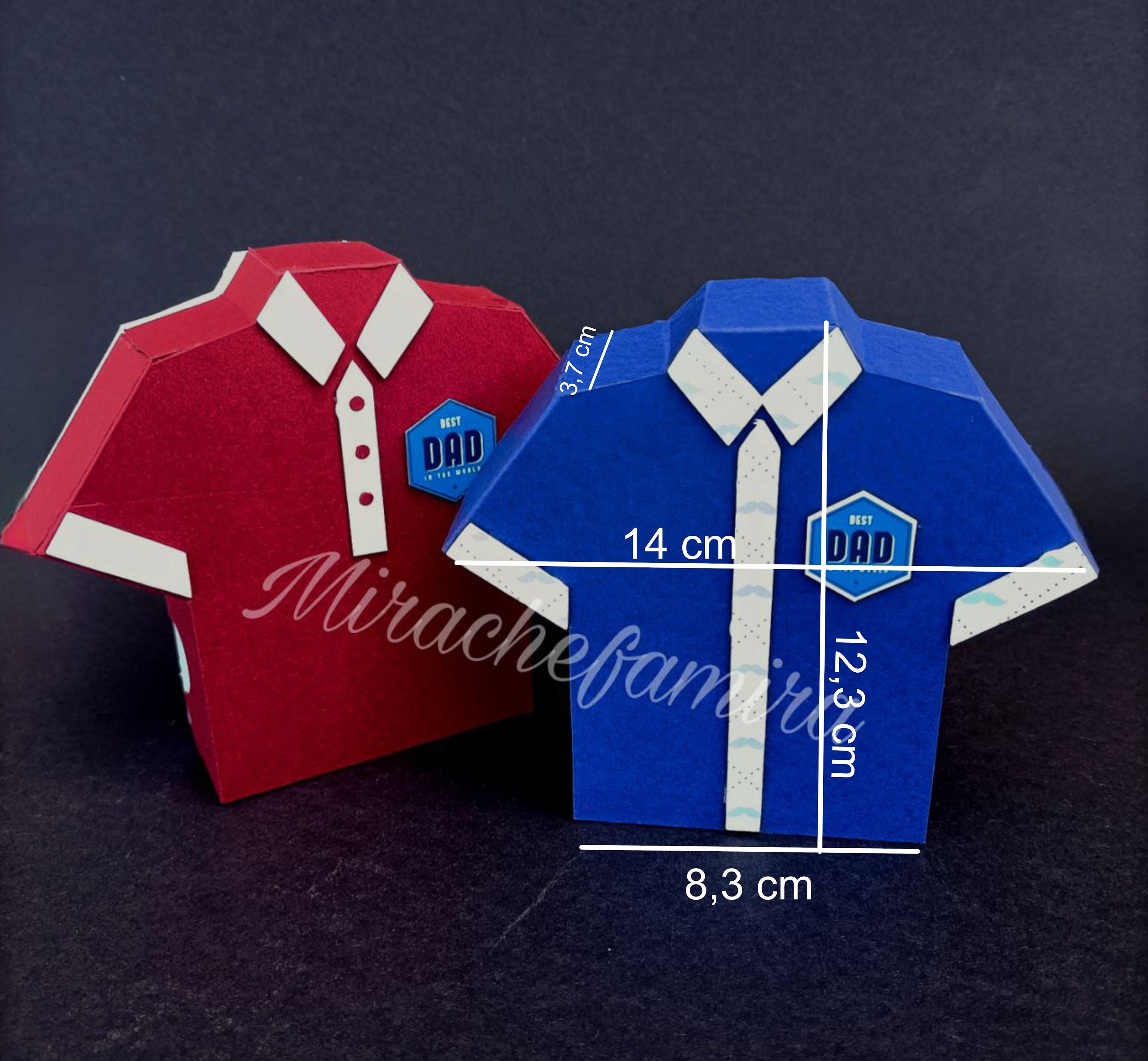 SHIRT BOX SVG dxf-pdf Digital File Father's Day - Etsy