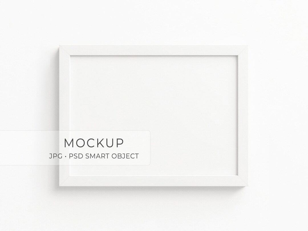 7x5 Frame Mockup | Vertical Frame Mockup PSD, JPG | #Q003 - Etsy